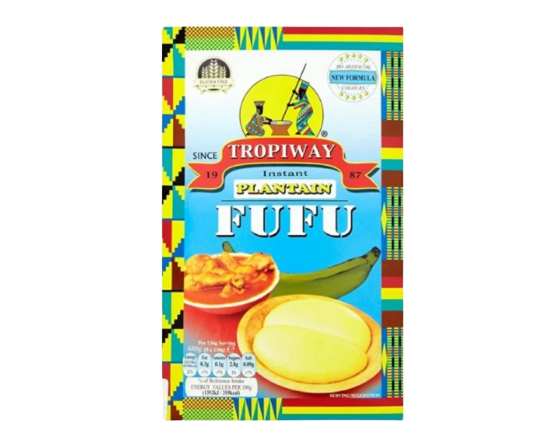 Tropiway Plantain Fufu Flour 680g – Afro Caribbean Tingz